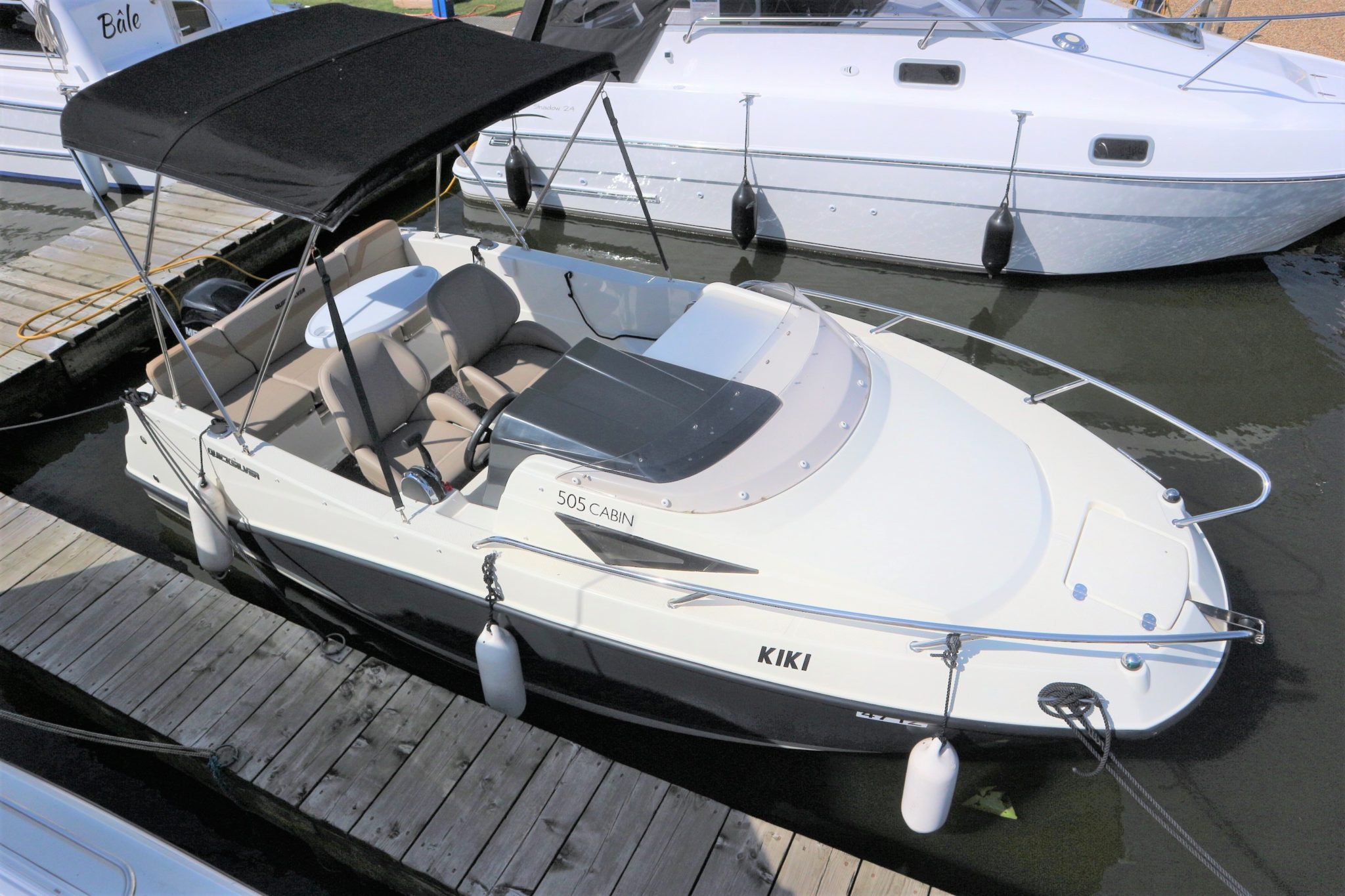 Quicksilver 505 Activ Cabin For Sale | Norfolk Yacht Agency | NYH65692