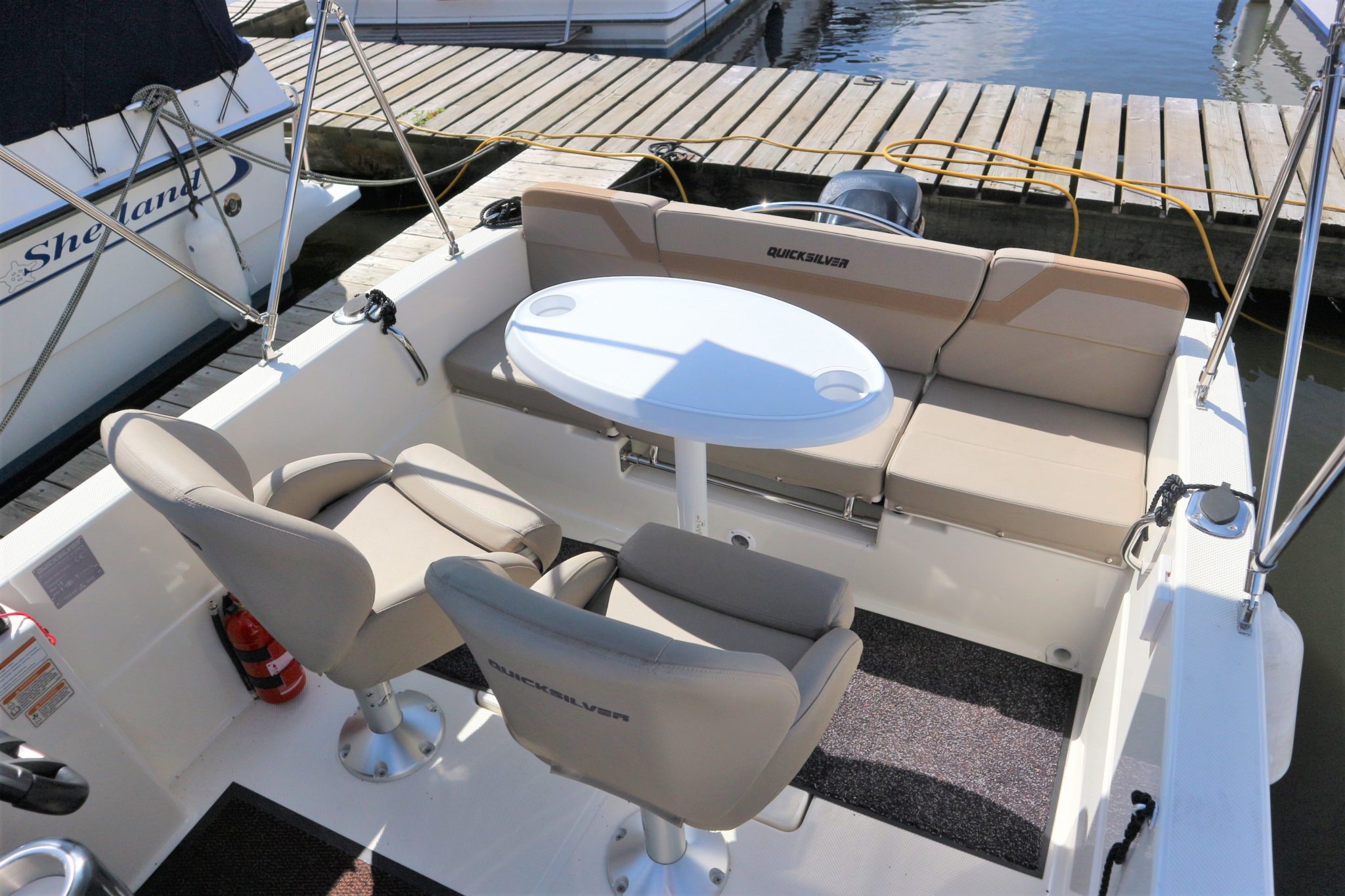 Quicksilver 505 Activ Cabin For Sale | Norfolk Yacht Agency | NYH65692