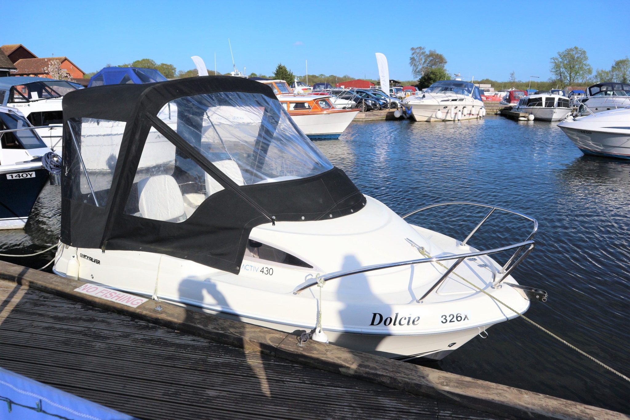 Quicksilver Activ 430 For Sale | Norfolk Yacht Agency | NYH73203