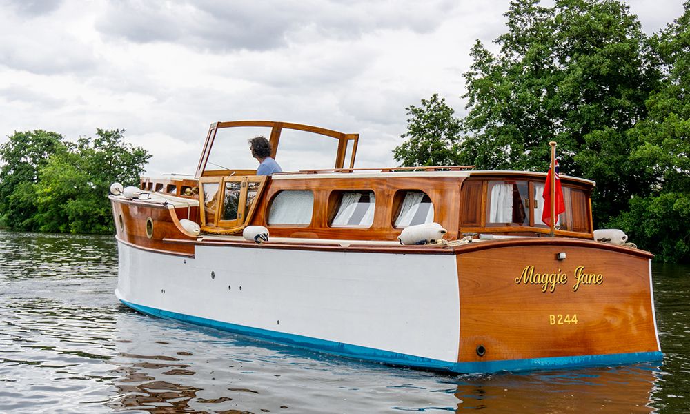 Martham Judith Class broads cruiser For Sale | Norfolk Yacht Agency ...