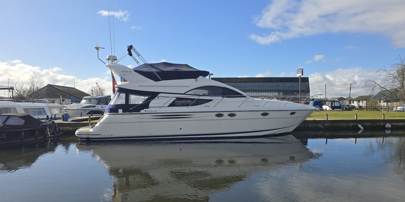 Fairline Phantom 46 For Sale | Norfolk Yacht Agency | NYB149523